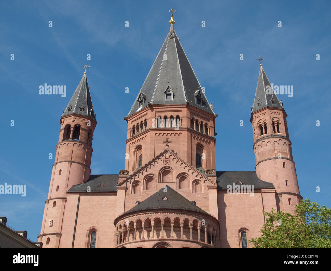 Mainzer Dom cathedral in Mainz in Germany Stock Photo - Alamy