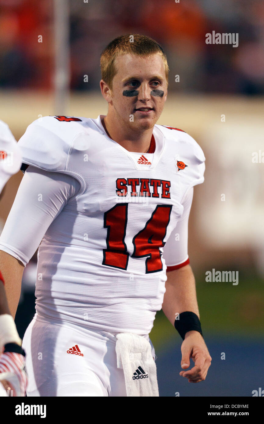 North Carolina State Wolfpack quarterback Daniel Imhoff (14) on the ...