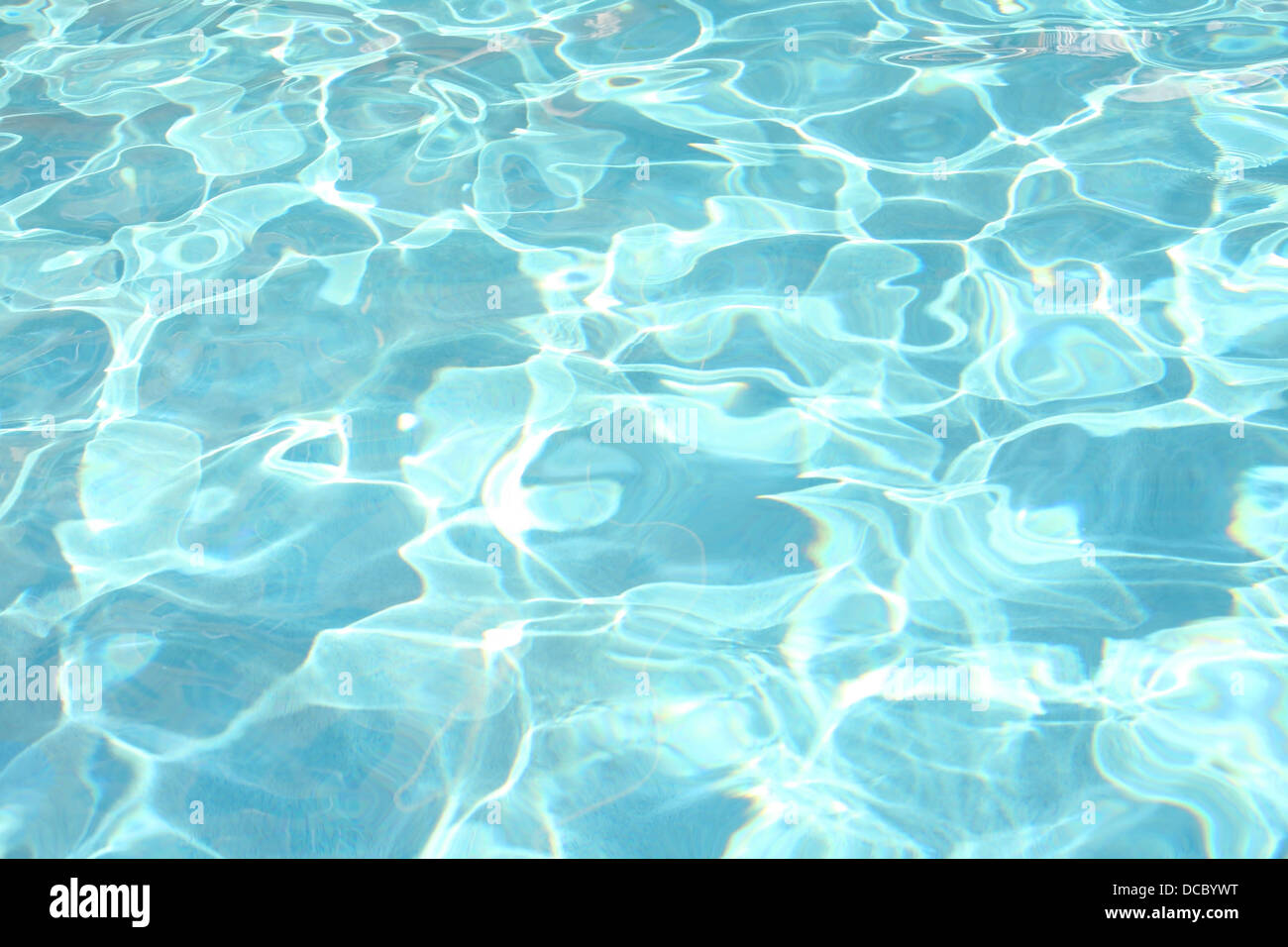Sparkling water in swimming pool Stock Photo - Alamy