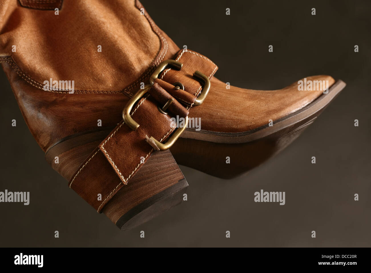Boot of the cowboy Stock Photo - Alamy