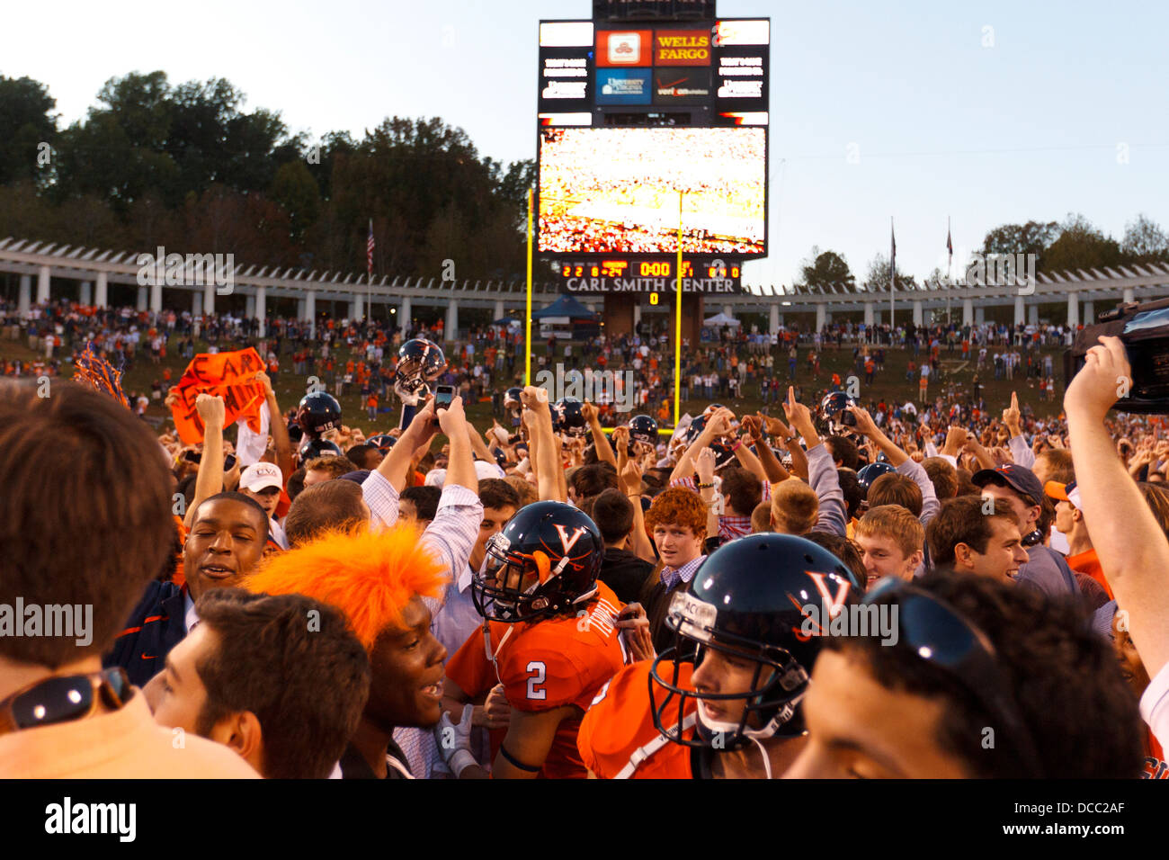 Georgia players celebrate fans hi-res stock photography and images - Alamy