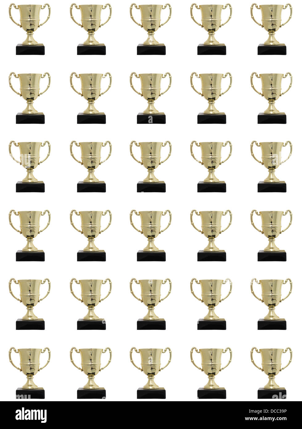 Collage of 30 Trophys Stock Photo - Alamy