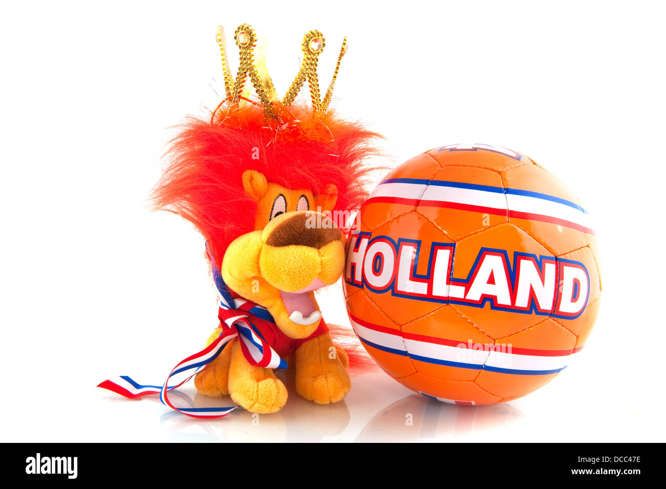 Dutch soccer ball Stock Photo - Alamy