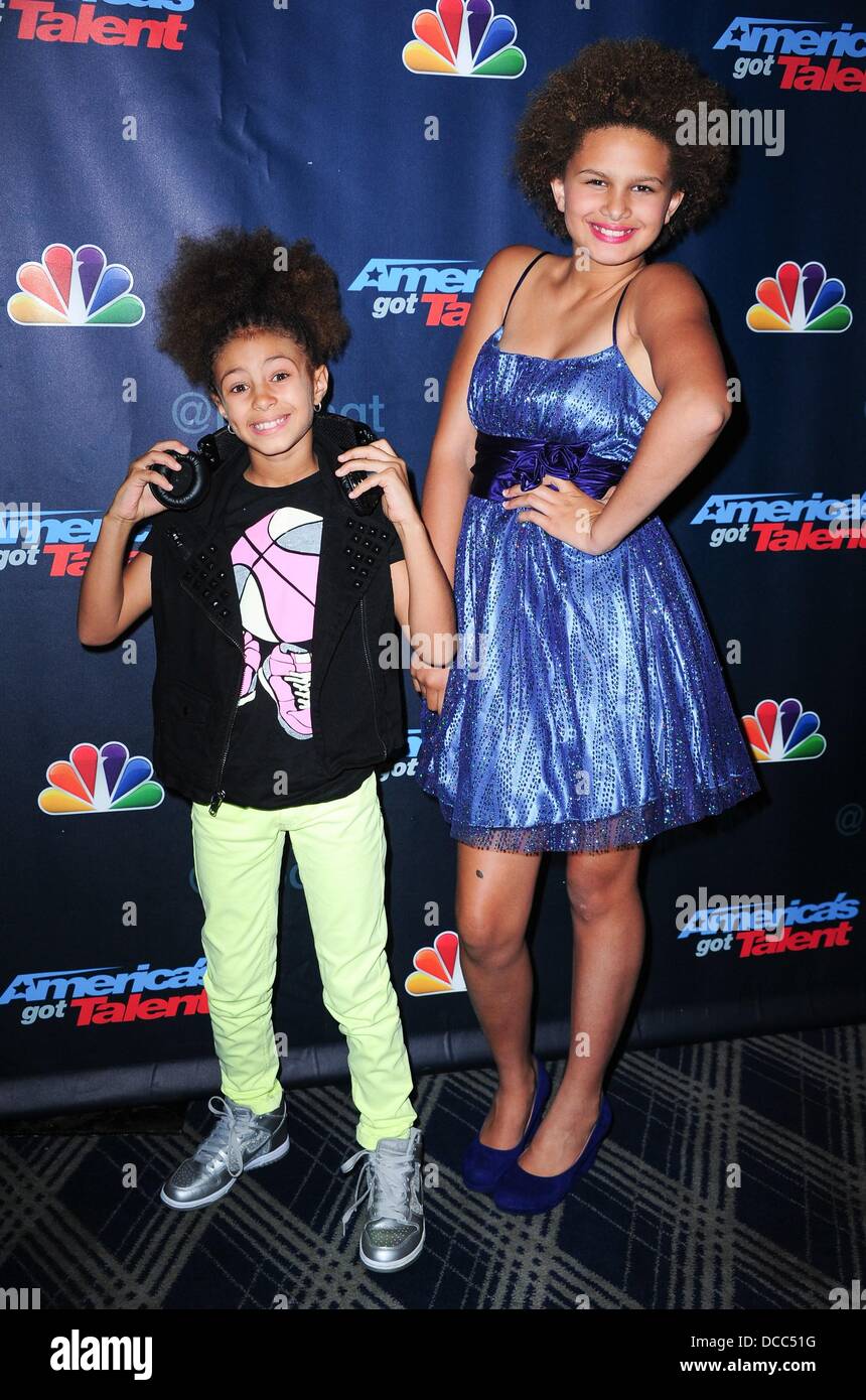 New York, NY. 14th Aug, 2013. 2Unique at arrivals for America's Got ...