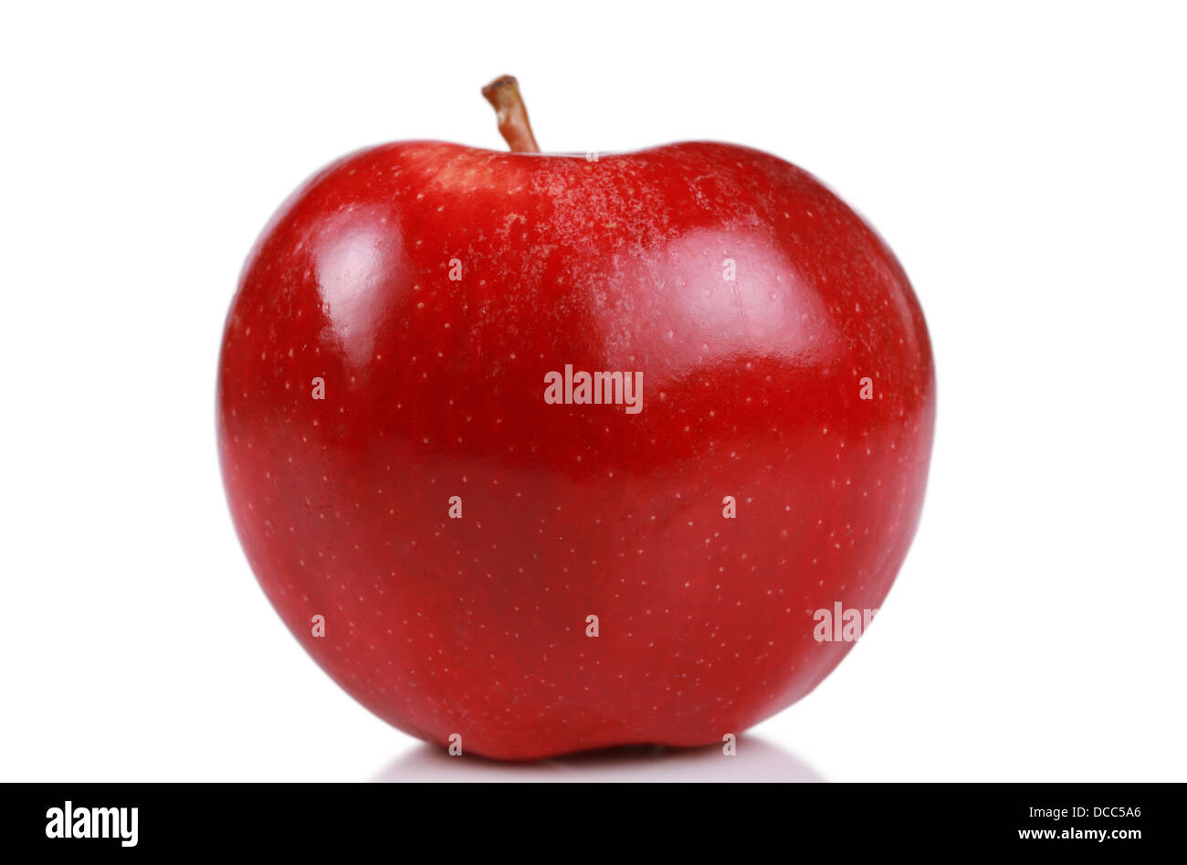 One red apple Stock Photo - Alamy