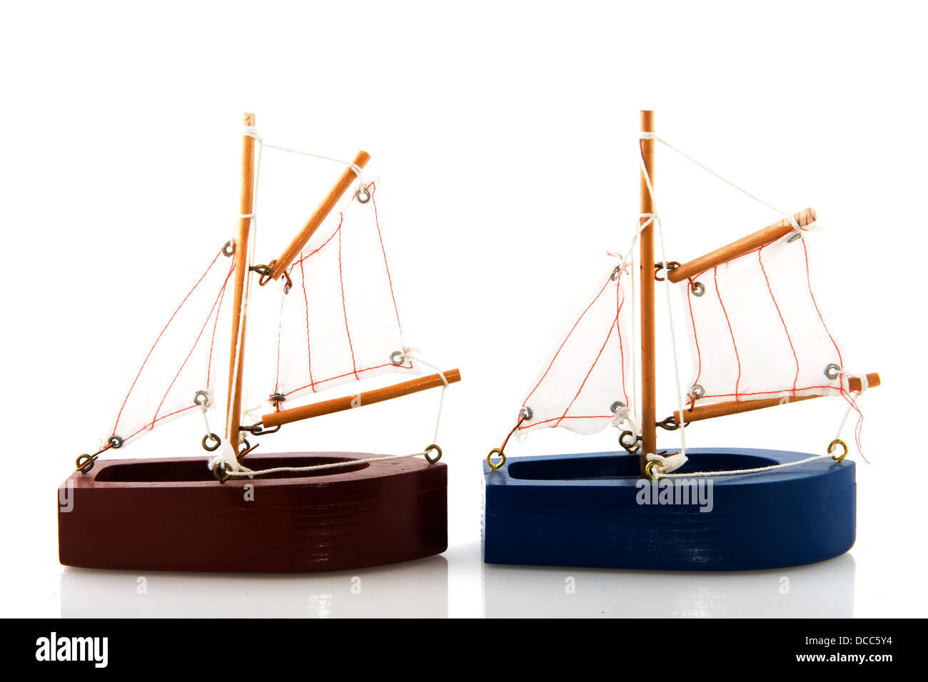 Sailing boats sailing Cut Out Stock Images & Pictures - Alamy