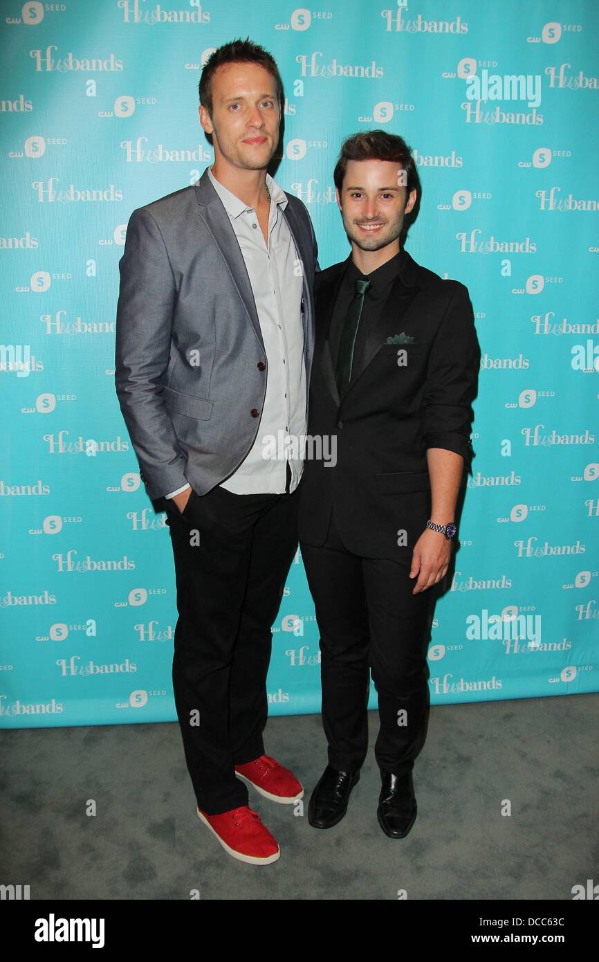 Los Angeles, California, USA. 14th Aug, 2013. Sean Hemeon, Brad Bell ...