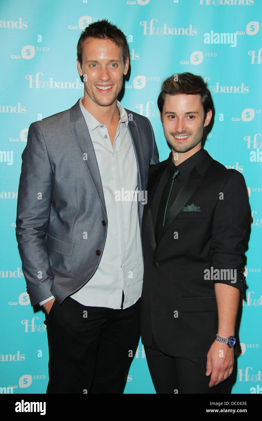 Los Angeles, California, USA. 14th Aug, 2013. Sean Hemeon, Brad Bell ...