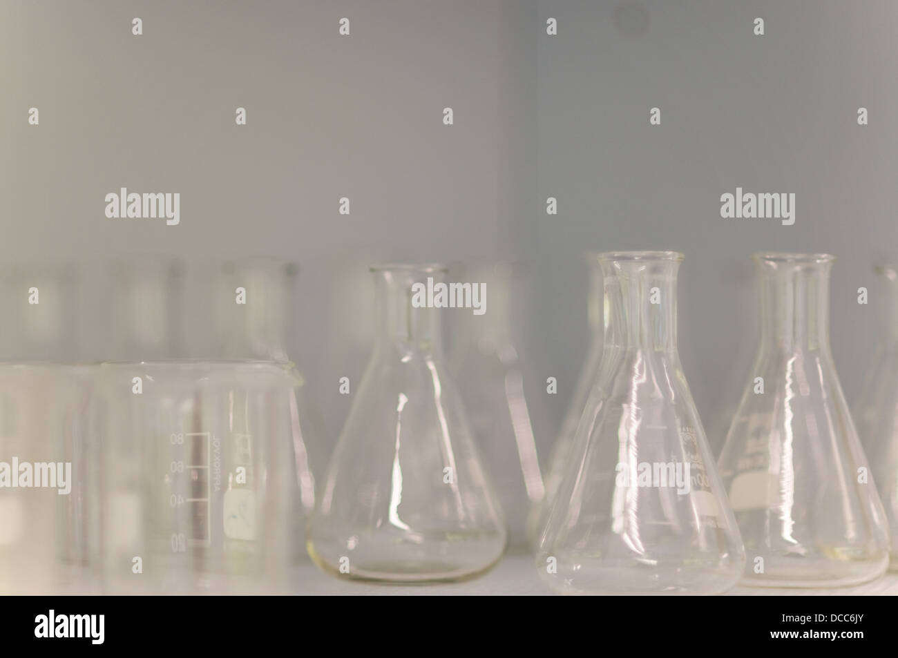 glass in laboratory Stock Photo - Alamy