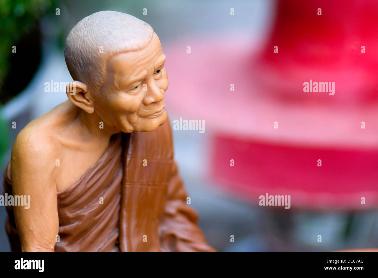 Zen monk sitting hi-res stock photography and images - Alamy
