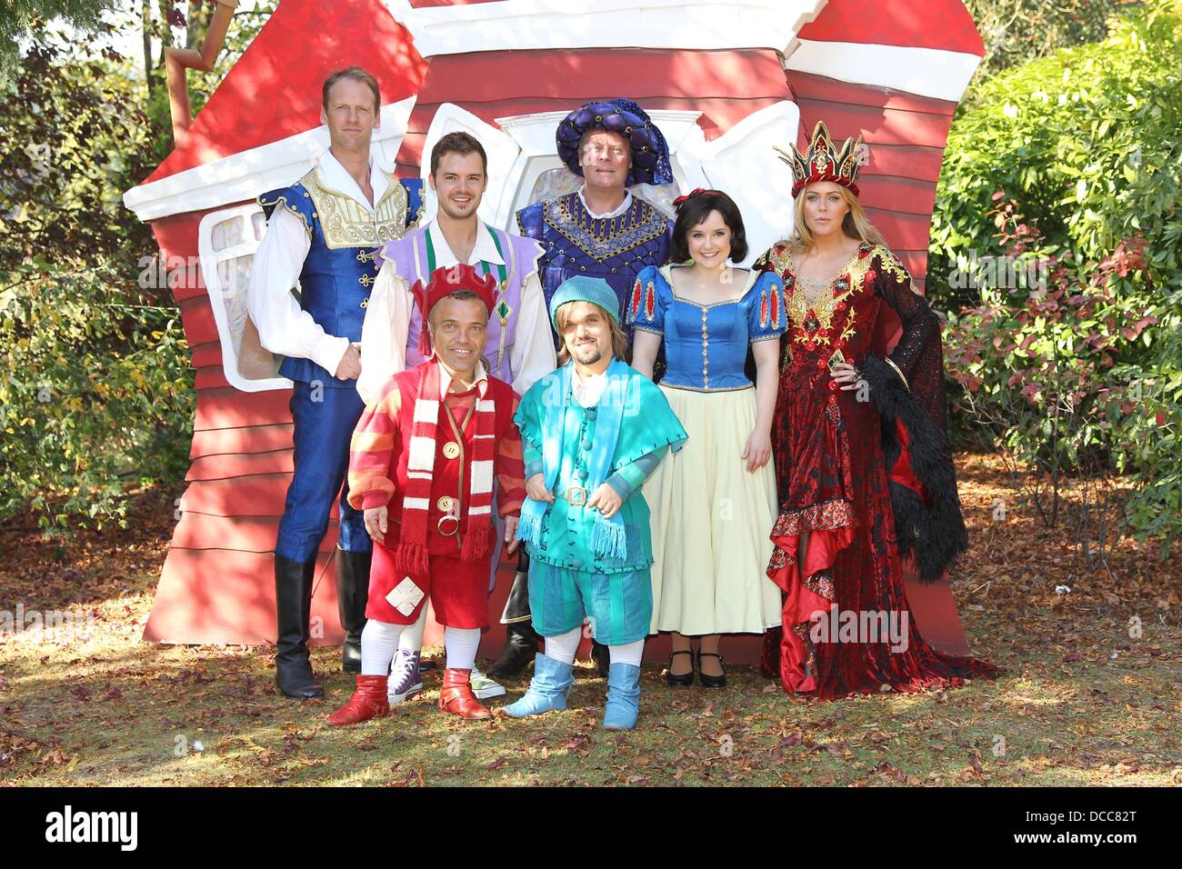 Cast photocall for the Snow White Pantomime which is to be held at The ...