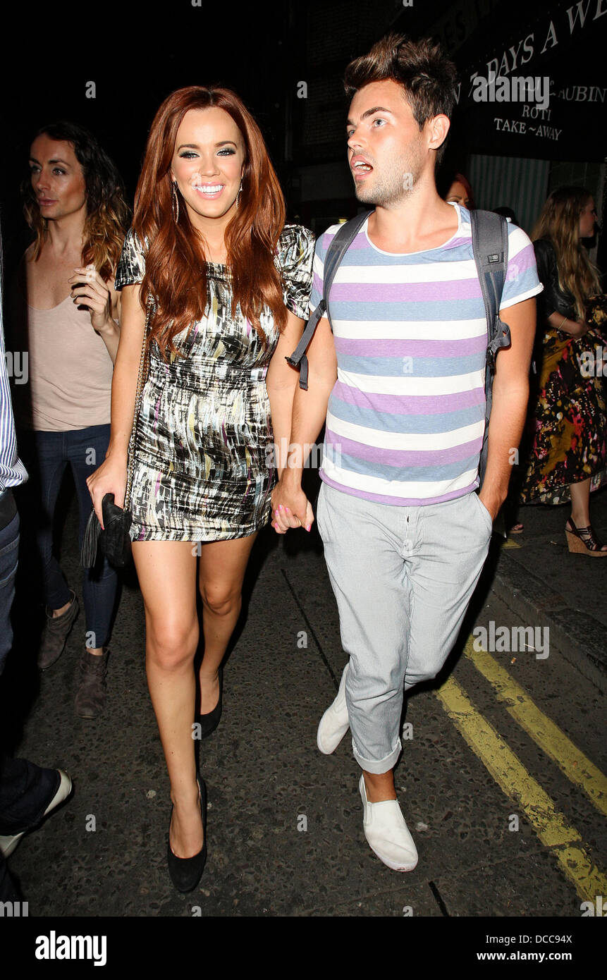 Maria Fowler, heading for Shadow Lounge after celebrating Lauren Pope's ...