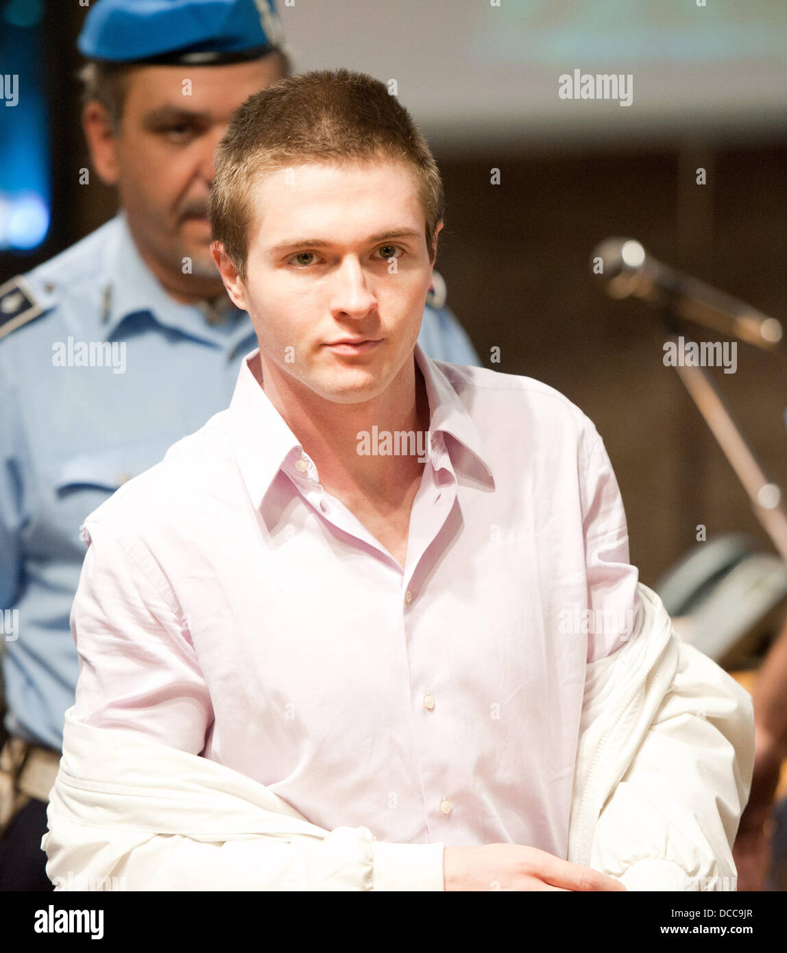 Raffaele Sollecito attends court during his appeal against his ...