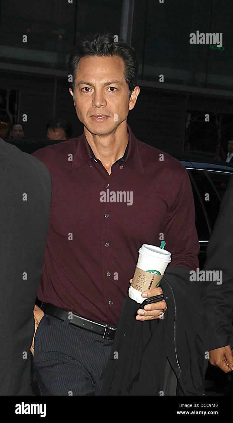 Benjamin Bratt arrives at ABC's 'Good Morning America' New York City ...