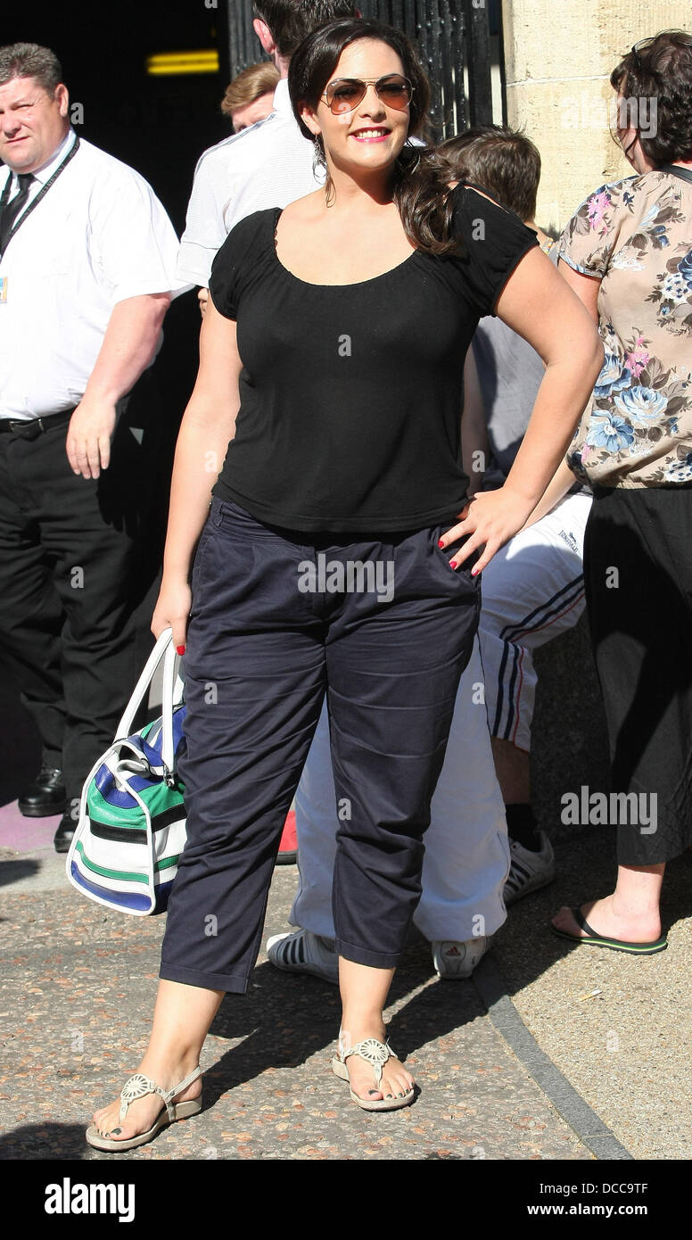 Caro emerald at the itv studios london hi-res stock photography and ...