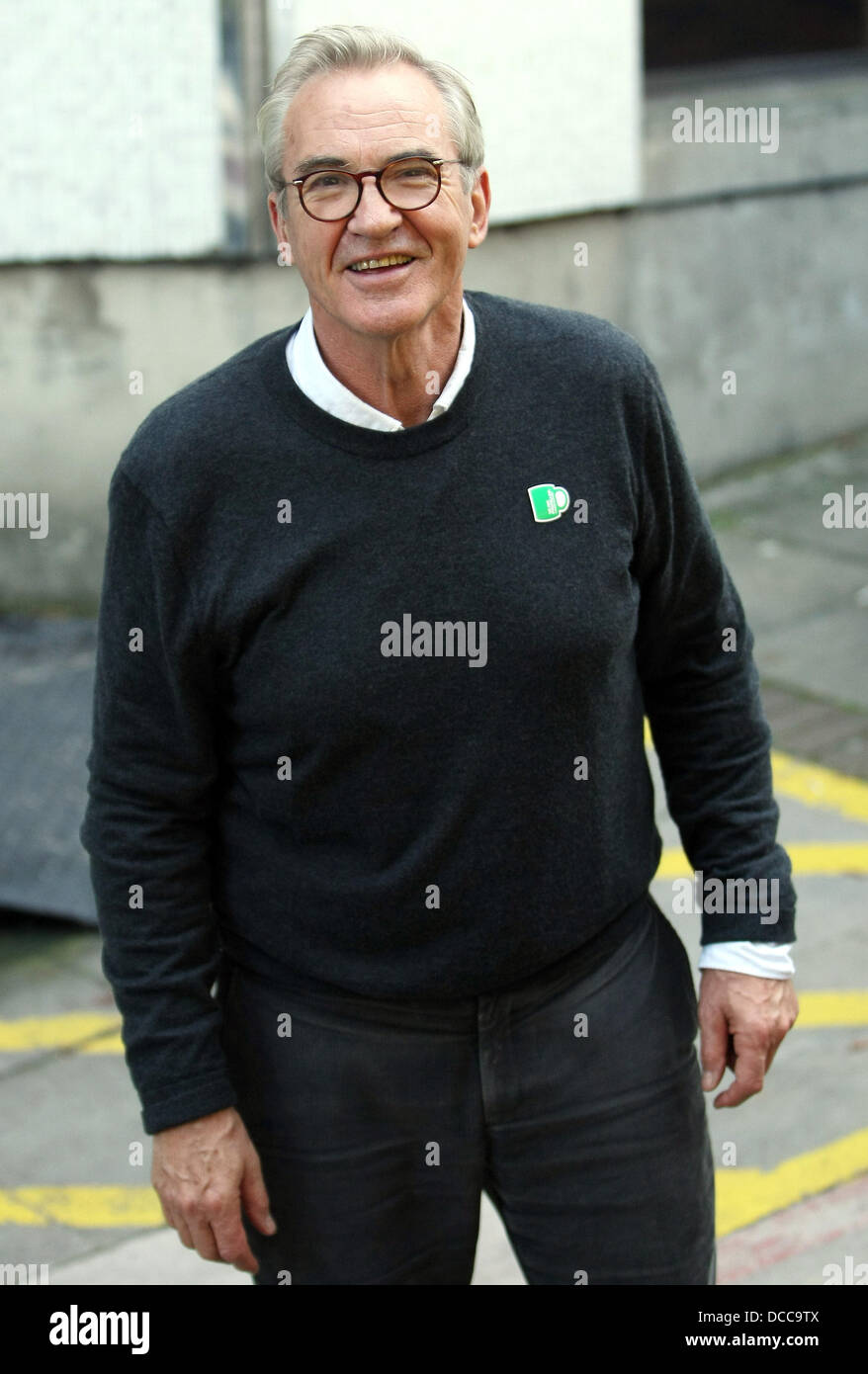 Larry Lamb leaves the ITV studios London, England - 30.09.11 Stock ...
