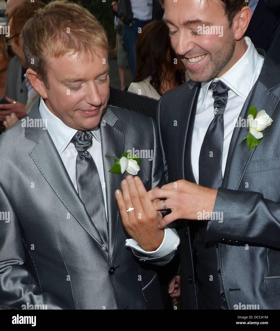 Alan Hughes, Karl Broderick Alan Hughes and Karl Broderick's wedding at ...