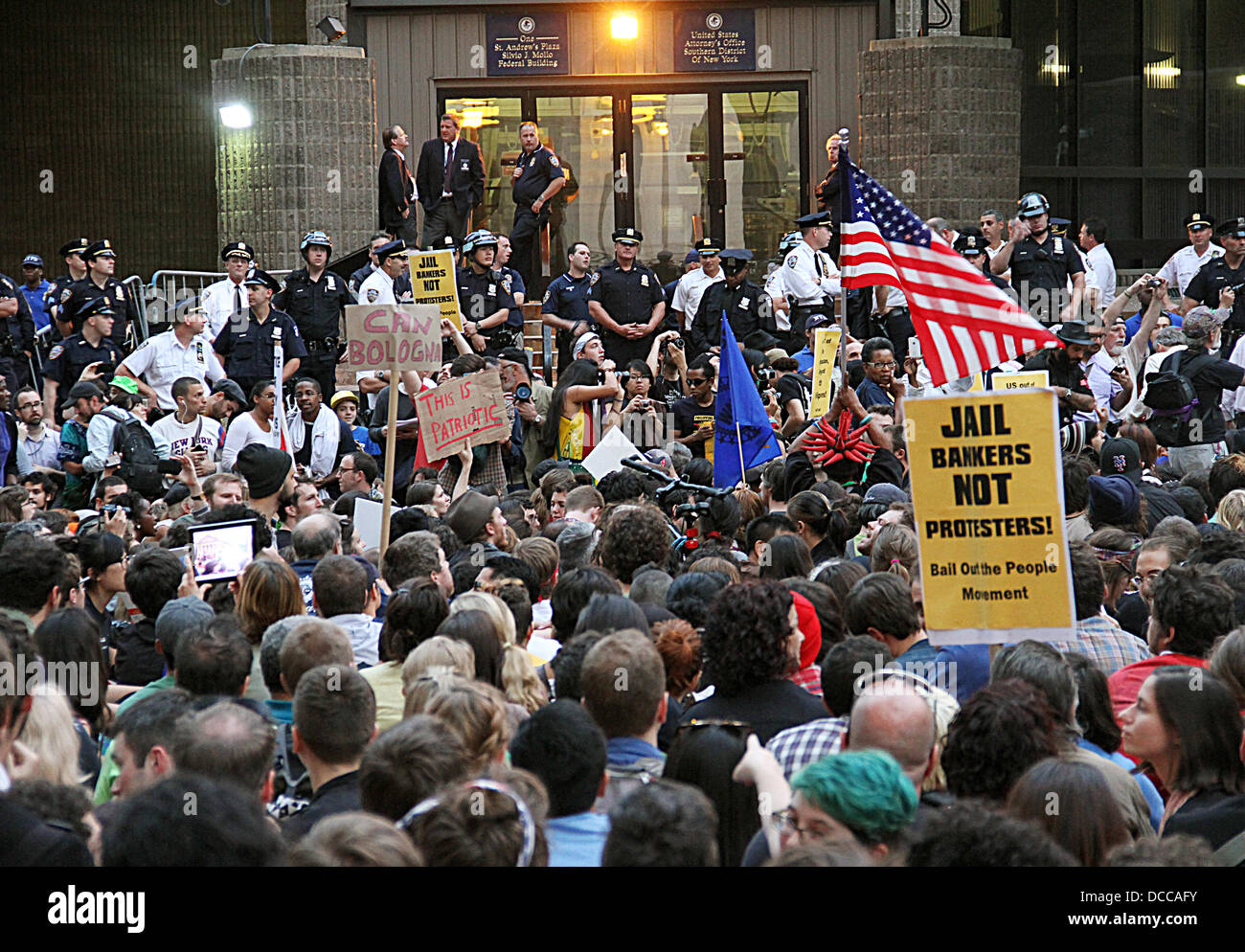 Atmosphere Protesters who have camped outside of Wall Street for two ...