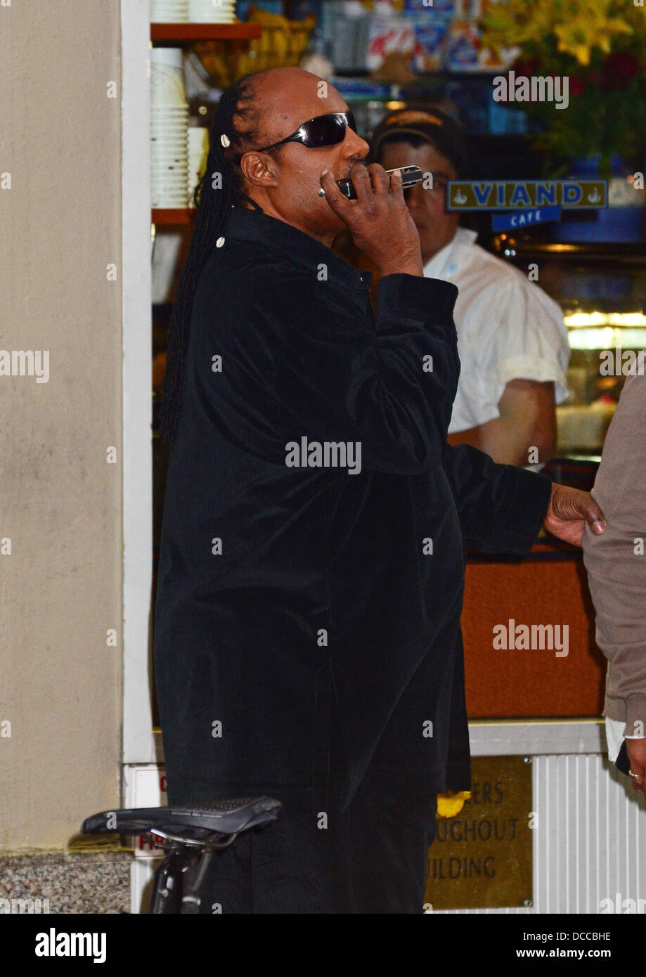 Stevie Wonder attending Stings Birthday Rainforest Gala New York City ...