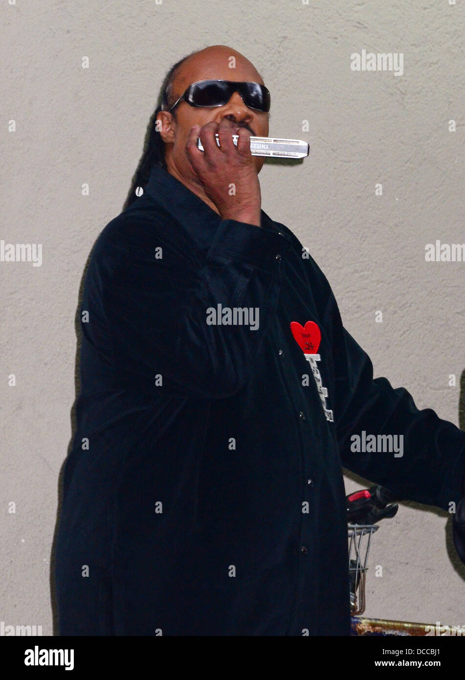 Stevie Wonder attending Stings Birthday Rainforest Gala New York City ...