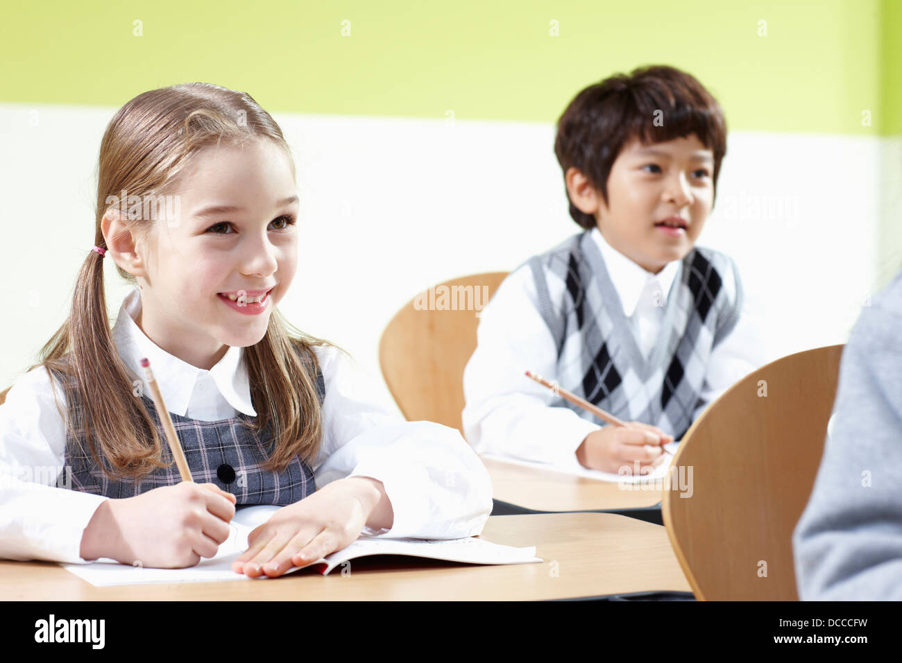 students enjoying in a classroom Stock Photo - Alamy
