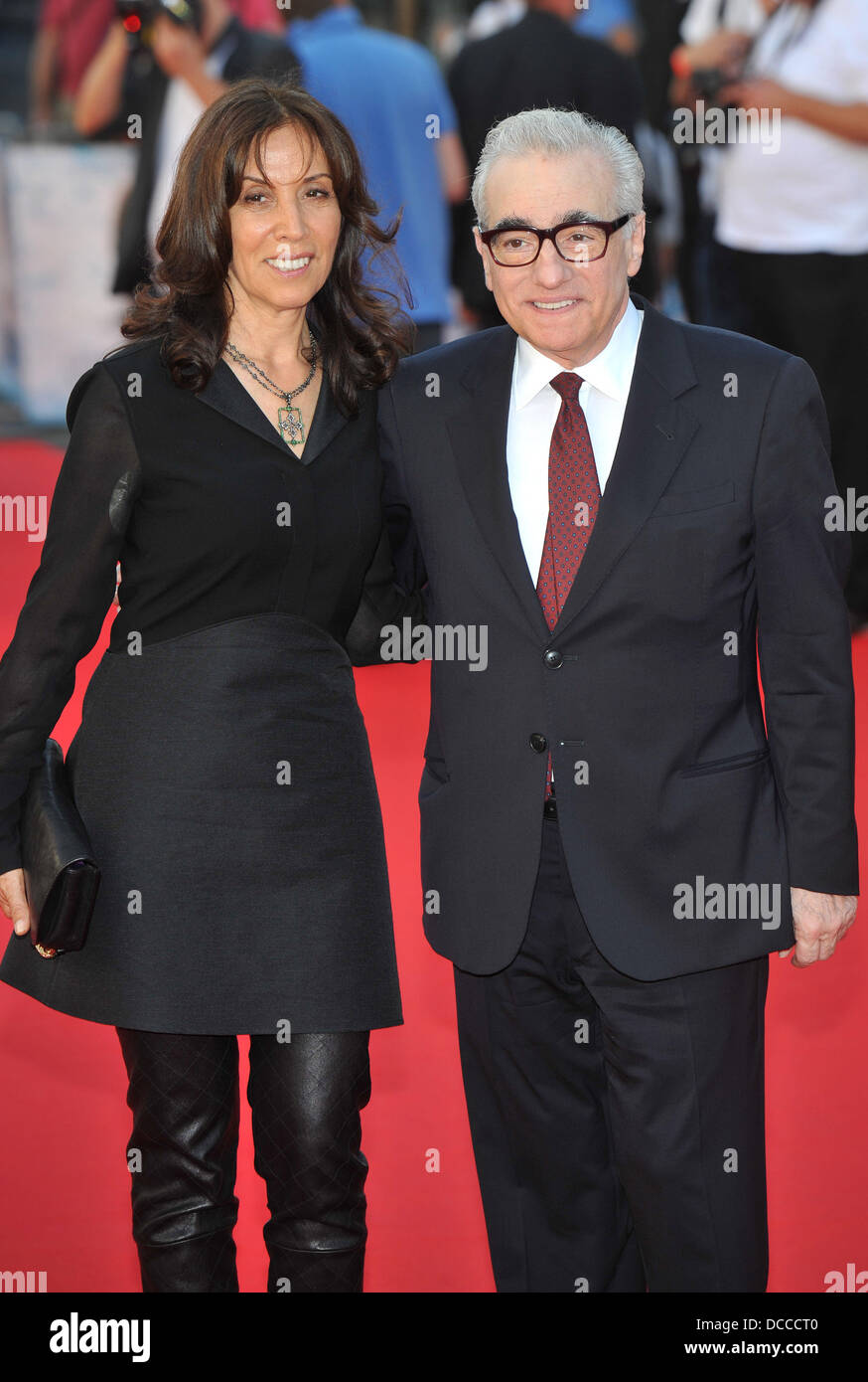 Olivia Harrison and Martin Scorsese George Harrison UK film premiere ...