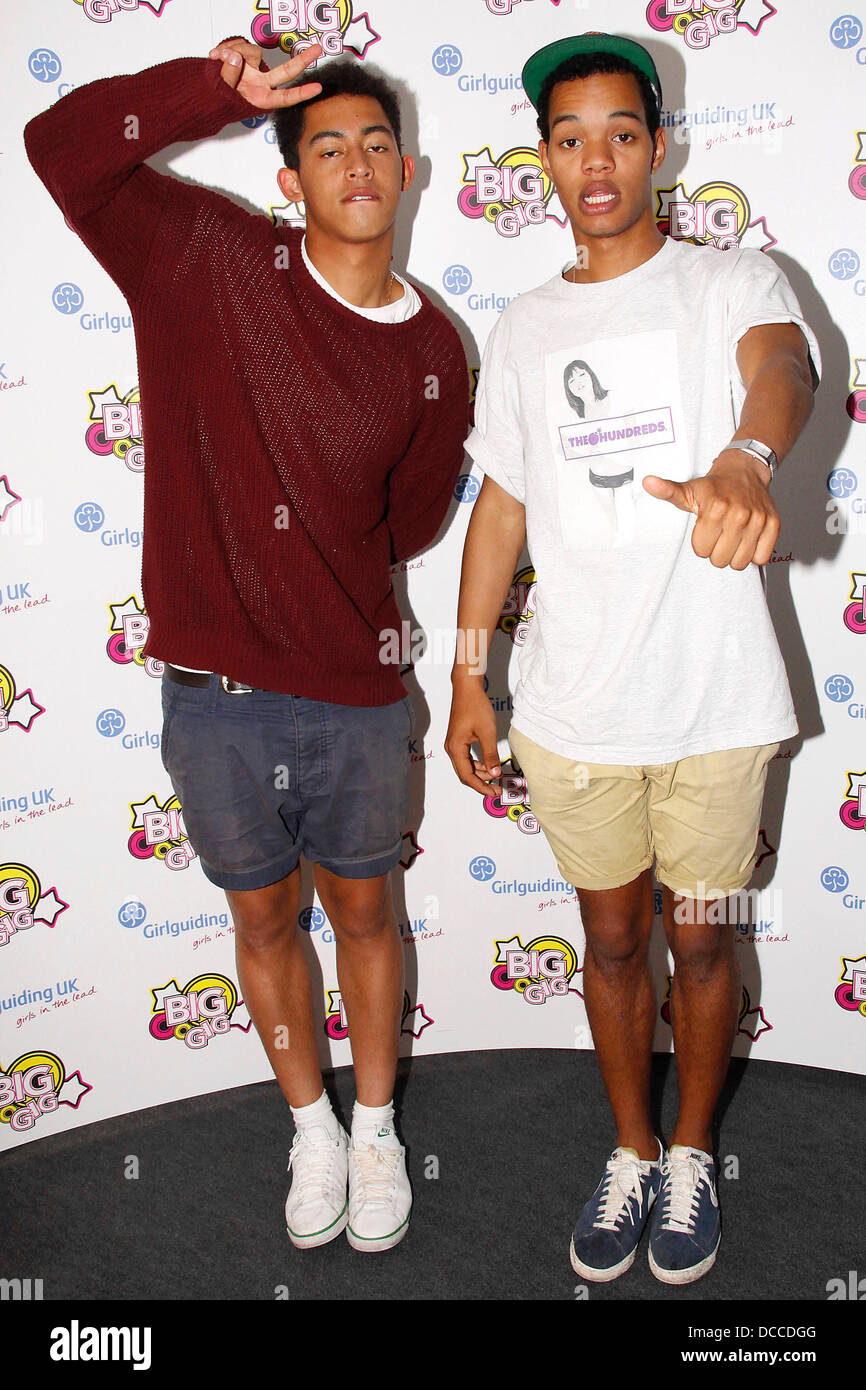 Harley Alexander and Jordan Stephens of Rizzle Kicks, at the Girl ...