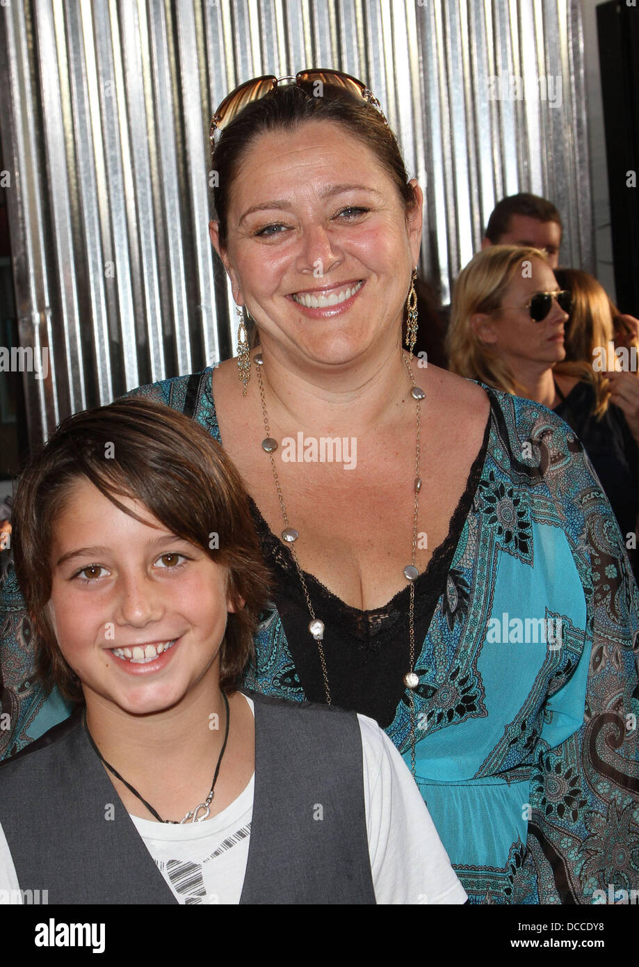Camryn Manheim and son Milo Jacob Manheim "Real Steel" Los Angeles ...