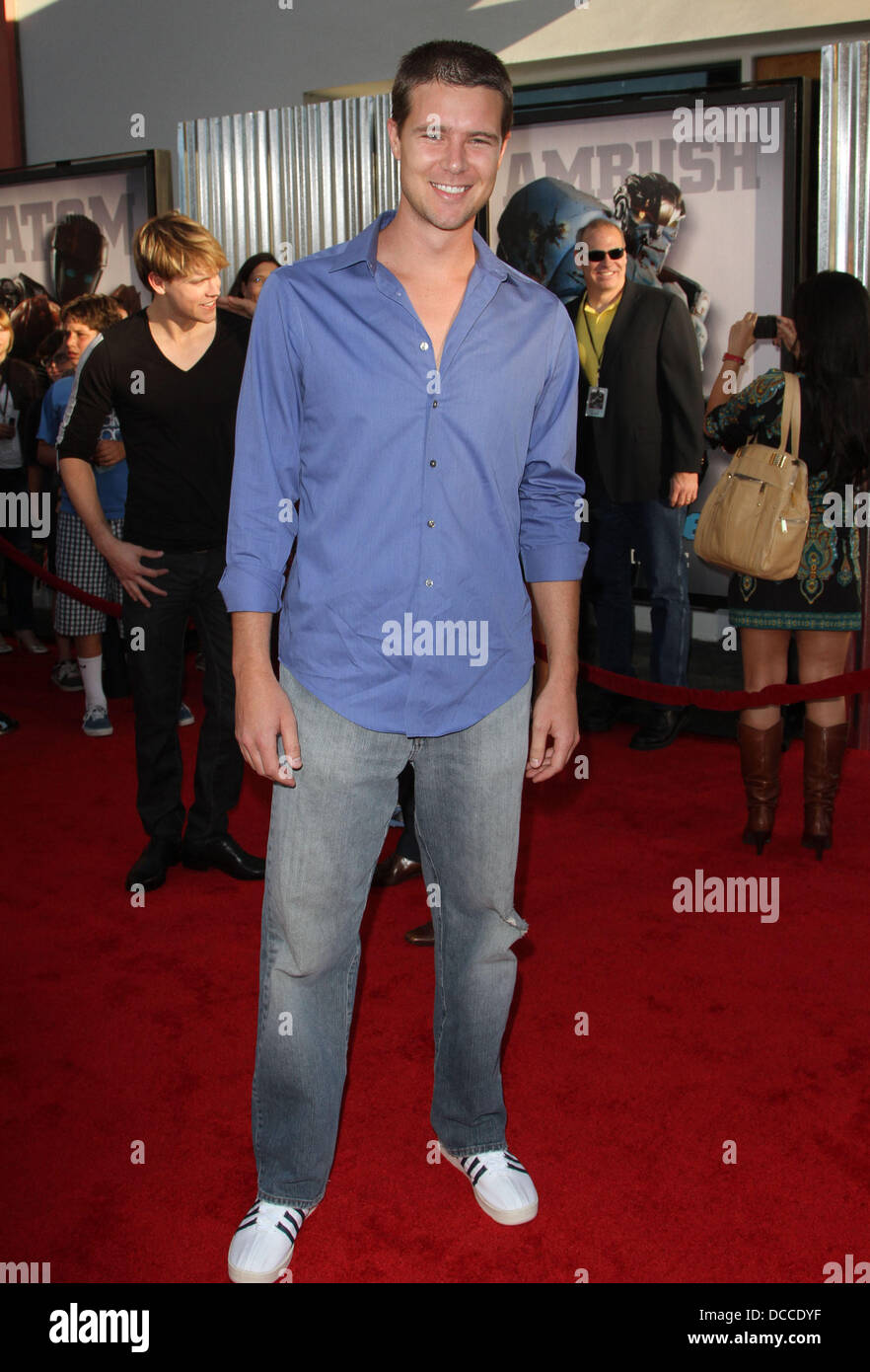 Reed Thompson "Real Steel" Los Angeles Premiere Held at Universal City ...