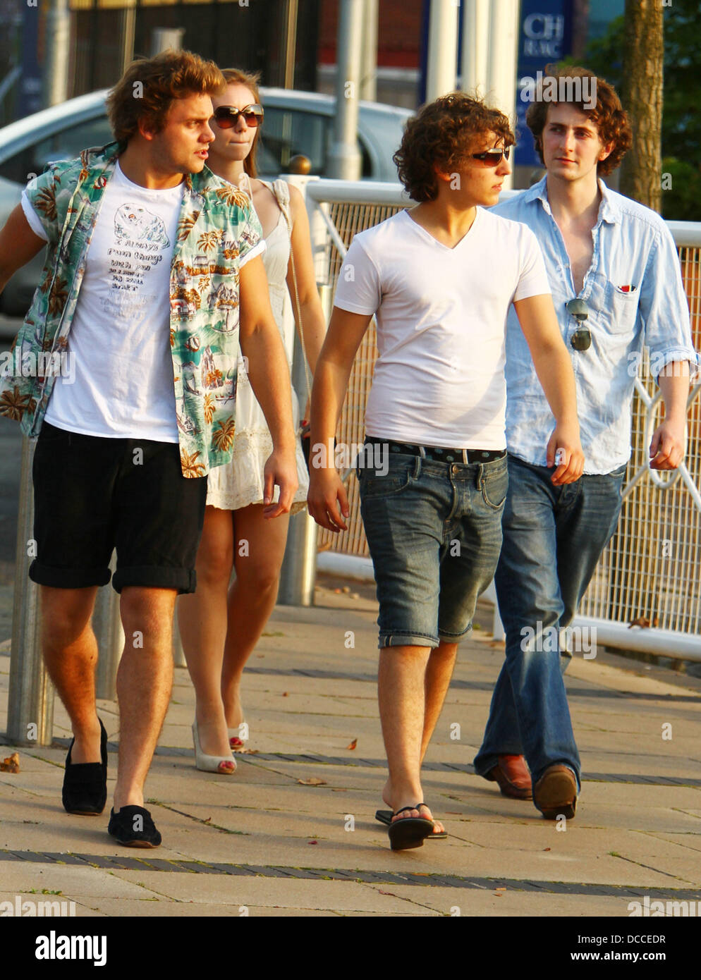 James Atherton, Tamaryn Payne. Ashley Margolis and Tom Scurr Hollyoaks ...