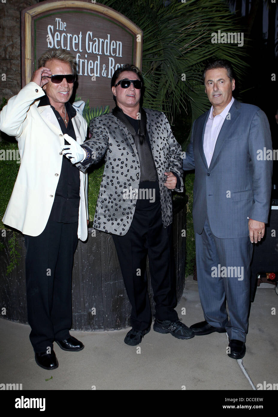 Siegfried Fischbacher, Roy Horn and Felix Rappaport The Mirage ...