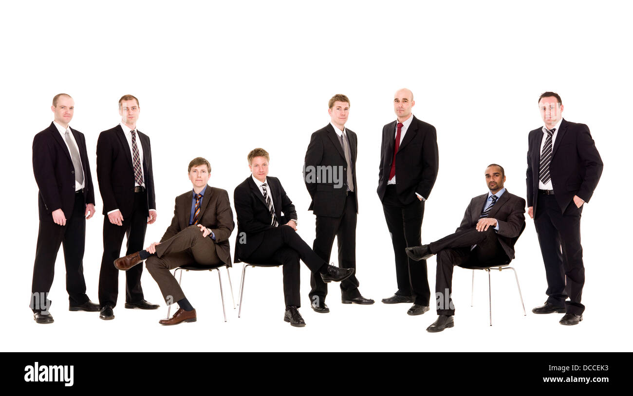 Administration team Cut Out Stock Images & Pictures - Alamy