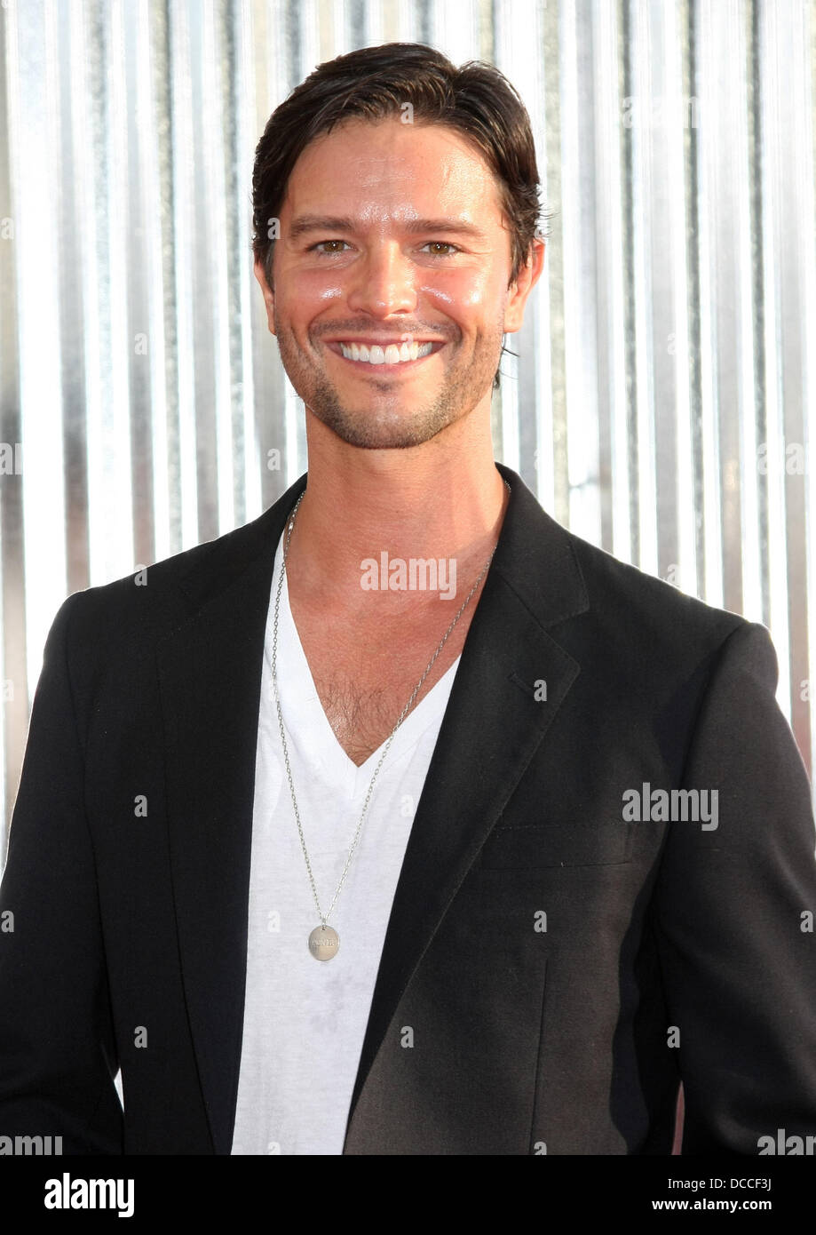 Jason Behr Los Angeles premiere of 'Real Steel' held at Universal City ...