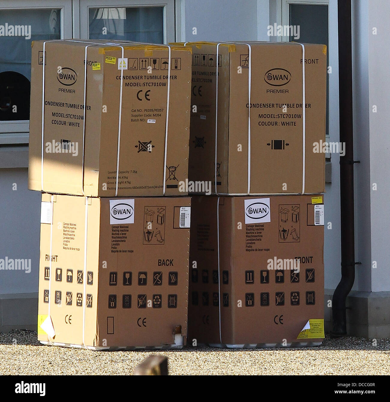 Appliances delivered The 'X Factor' finalists house London, England ...