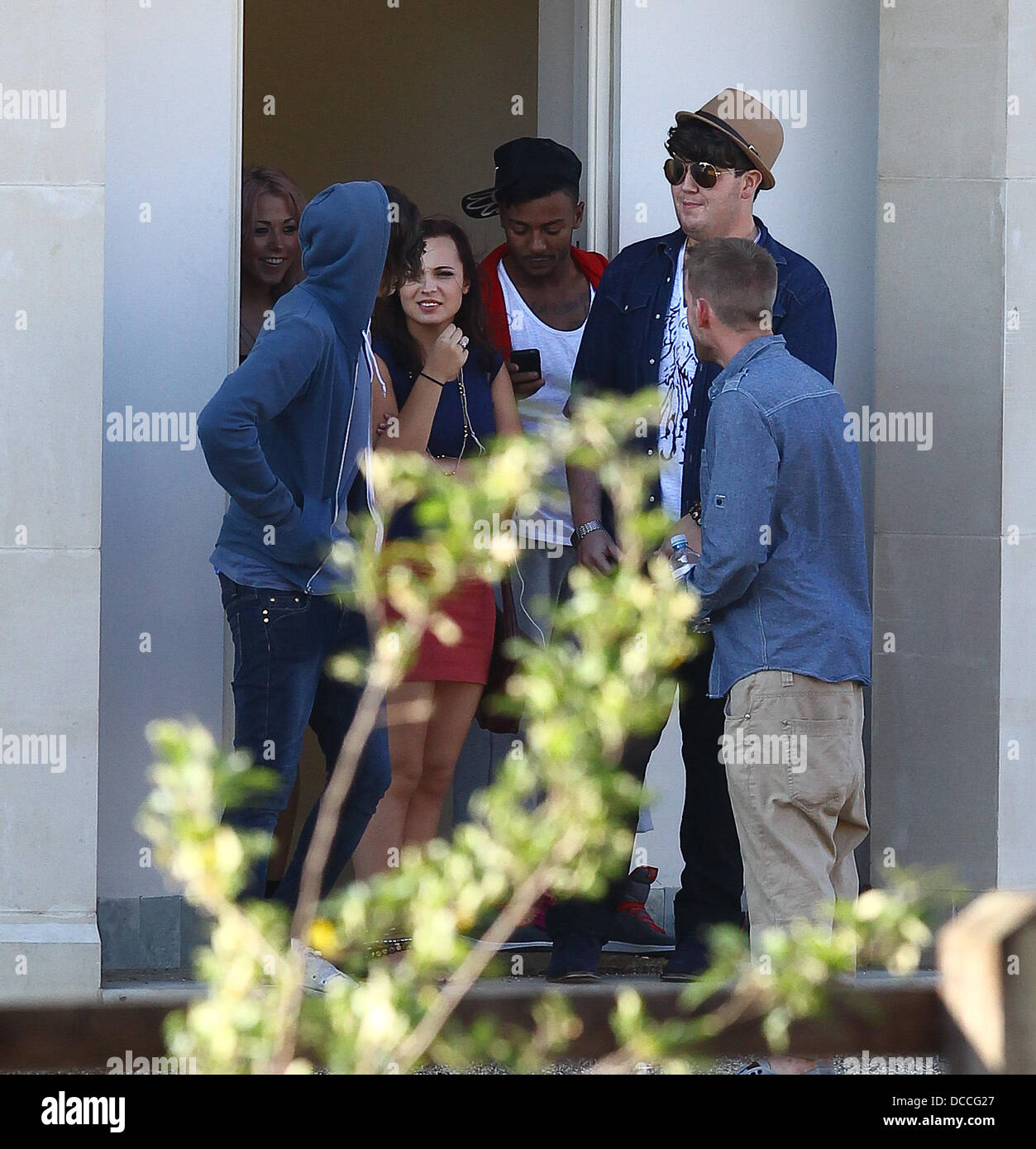 Frankie Cocozza, Sophie Habibis, Marcus Collins,Craig Colton and Jonjo ...