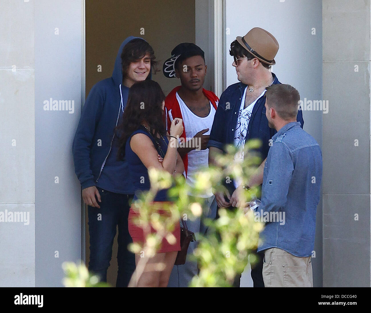 Frankie Cocozza, Marcus Collins Craig Colton, Sophie Habibis and Jonjo ...