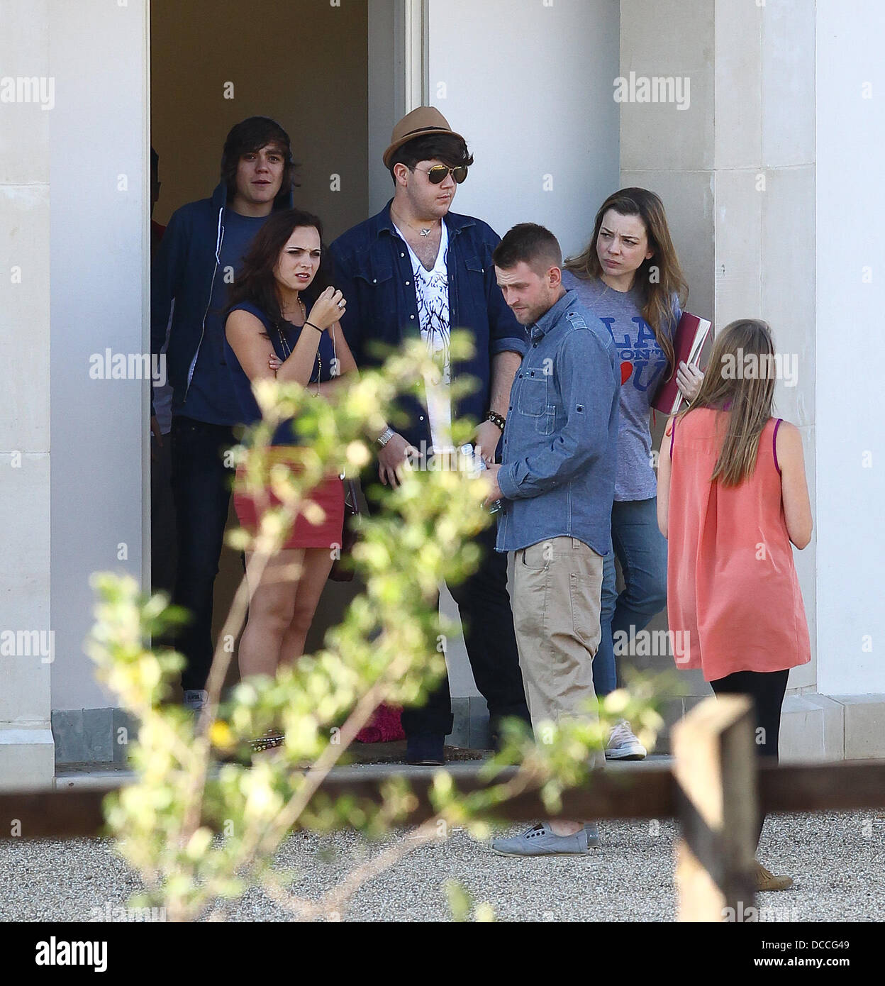 Frankie Cocozza, Sophie Habibis, Craig Colton and Jonjo Kerr 'X Factor ...