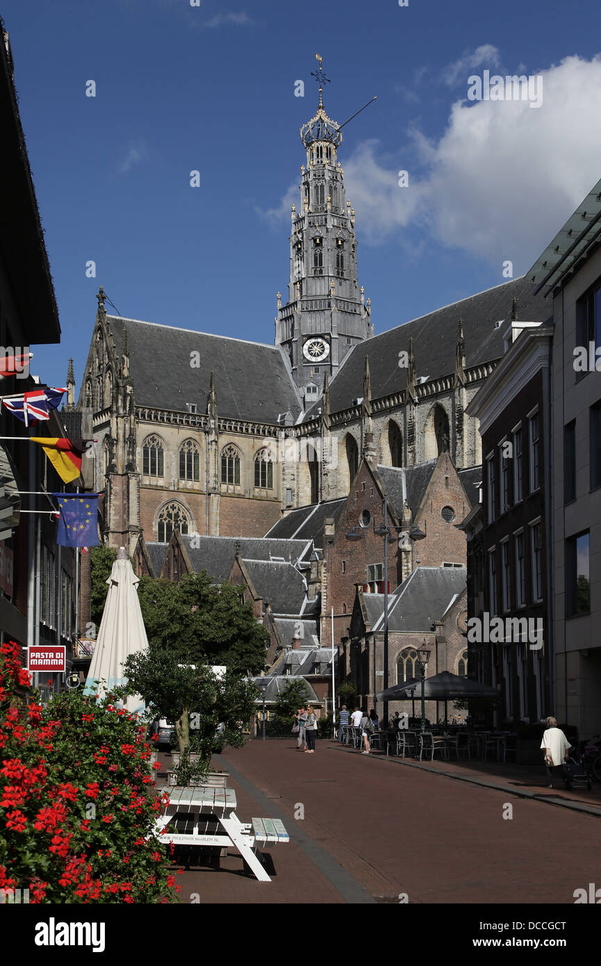 The Grote Kerk or St.-Bavokerk,Protestant church,former Catholic ...