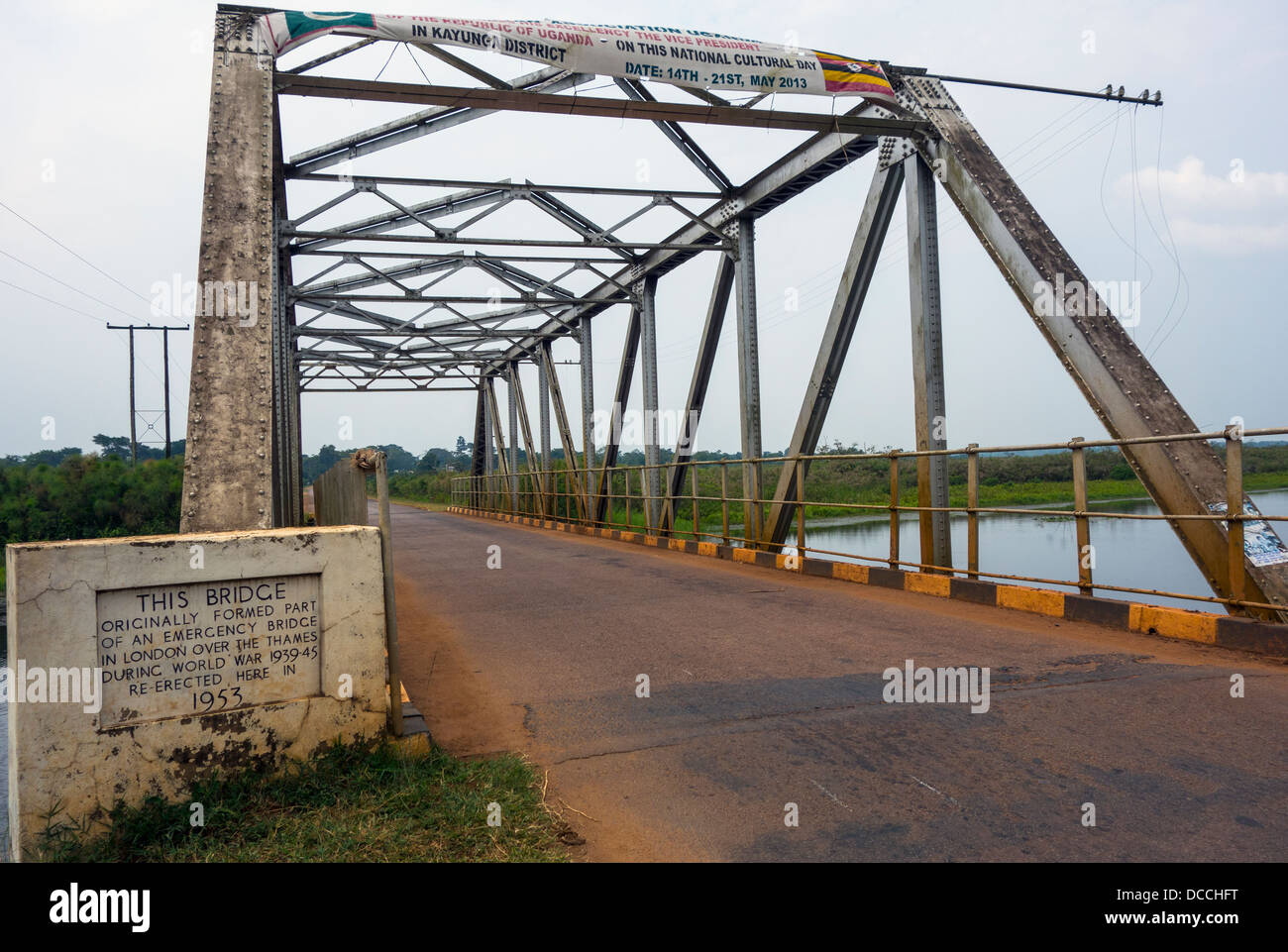 Bridge - Uganda Stock Photo - Alamy