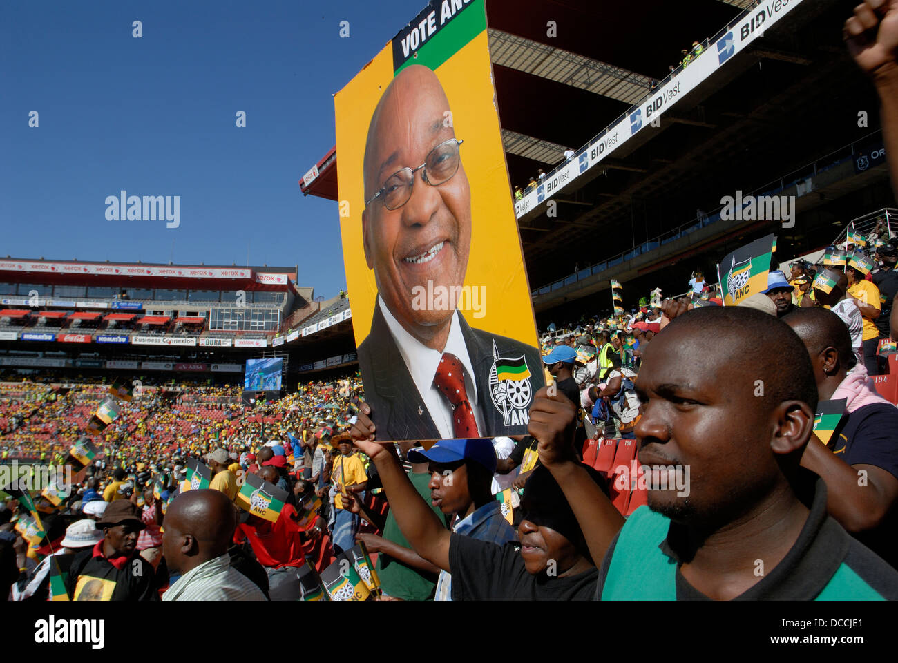 South Africa Johannesburg 19 April 2009: African National Congress (ANC ...