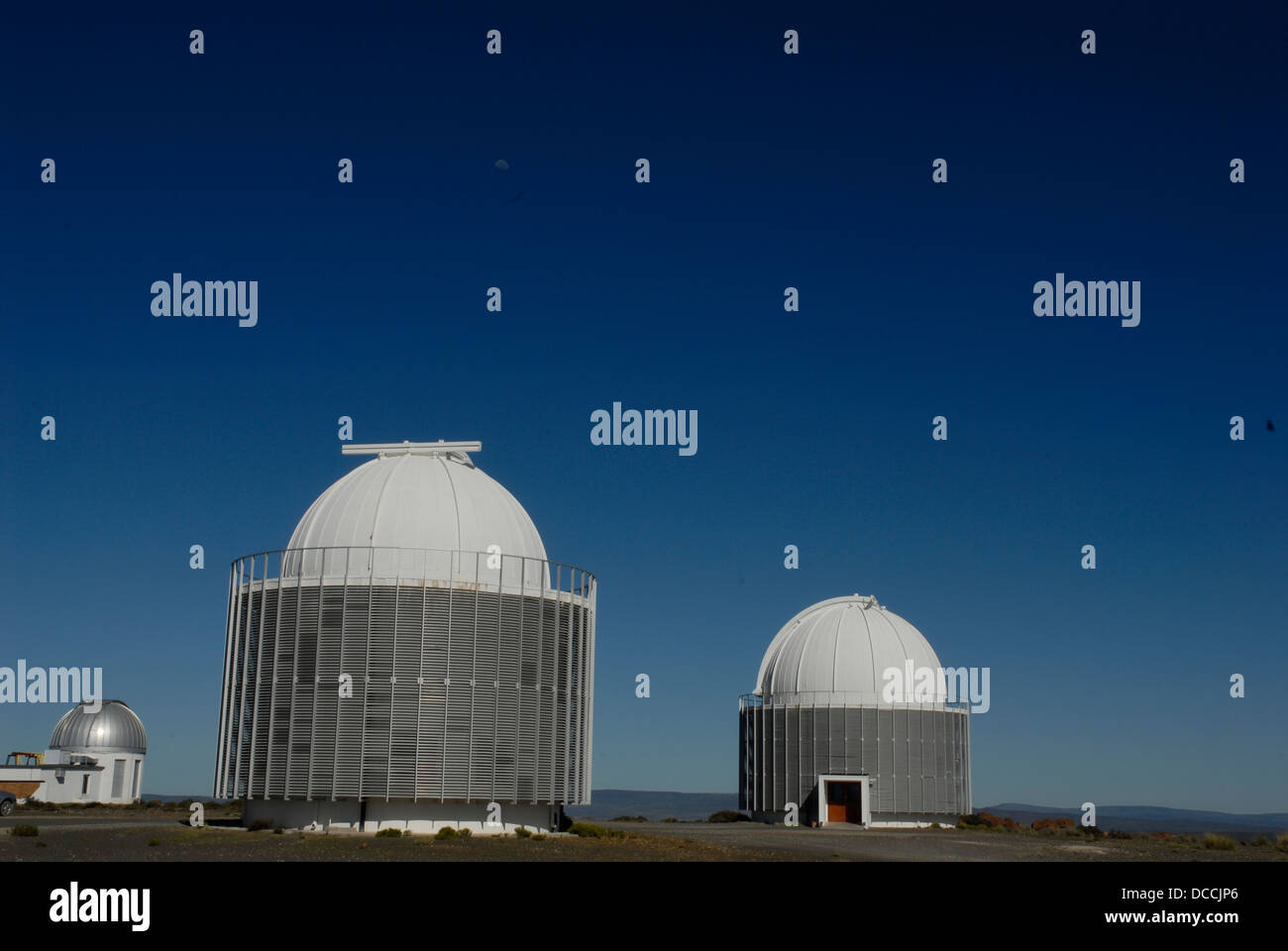 South Africa. 2008.Sutherland in the Karoo. The SAAO's observatory near ...
