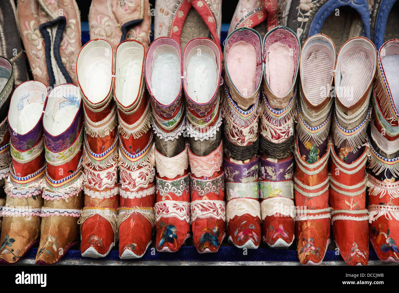 Traditional china shoes hi-res stock photography and images - Alamy