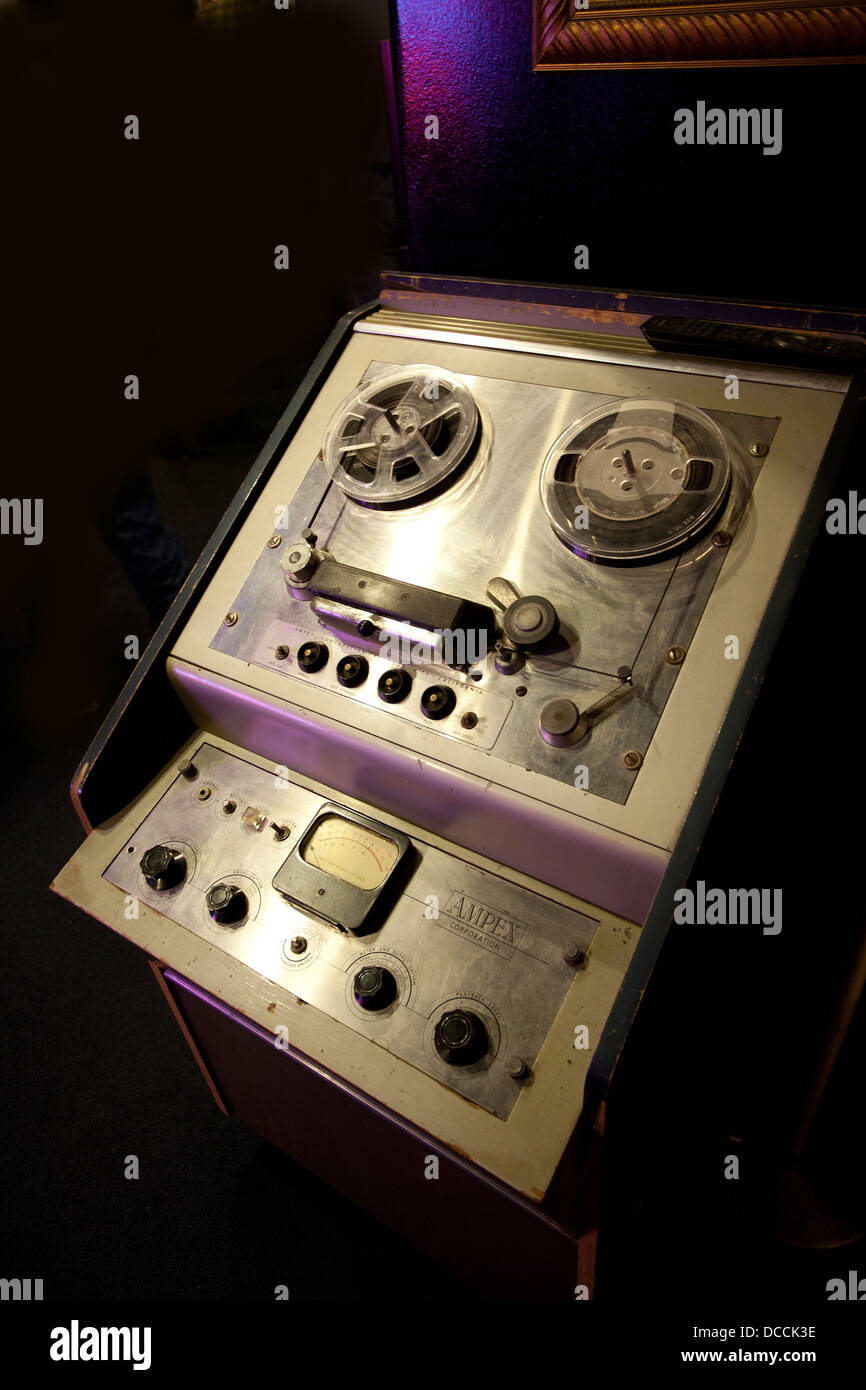 Original tape recorder from Sun Studios in Memphis Tennessee USA Stock ...