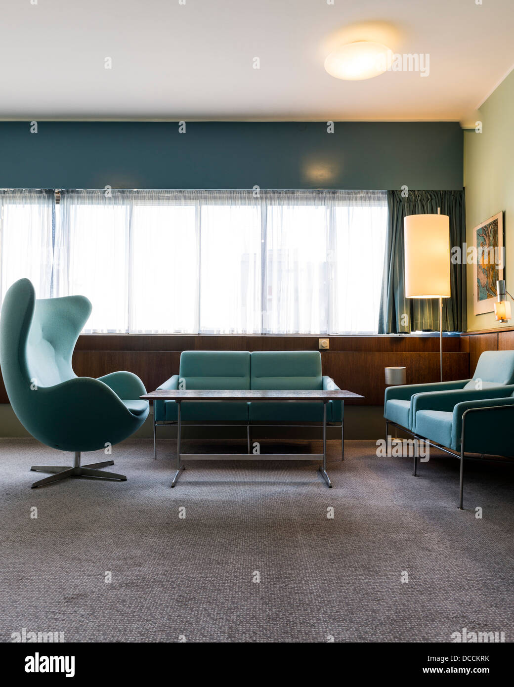 SAS Royal Hotel, Copenhagen, Denmark. Architect: Arne Jacobsen, 1960 ...