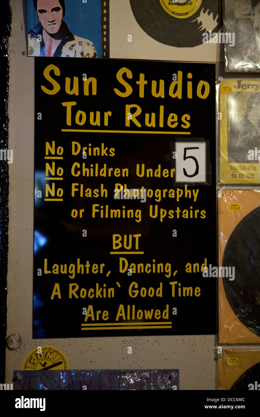 Interior sun studios in memphis hi-res stock photography and images - Alamy