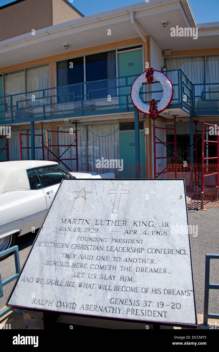 Lorraine Motel where Martin Luther King was assassinated in 1968 ...