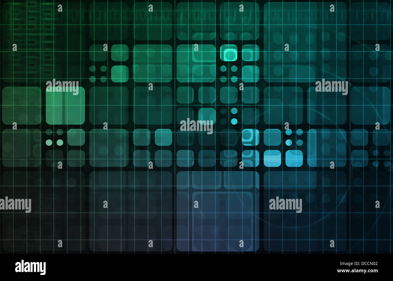 Telecommunications Mobile Data Grid as a Concept Stock Photo - Alamy