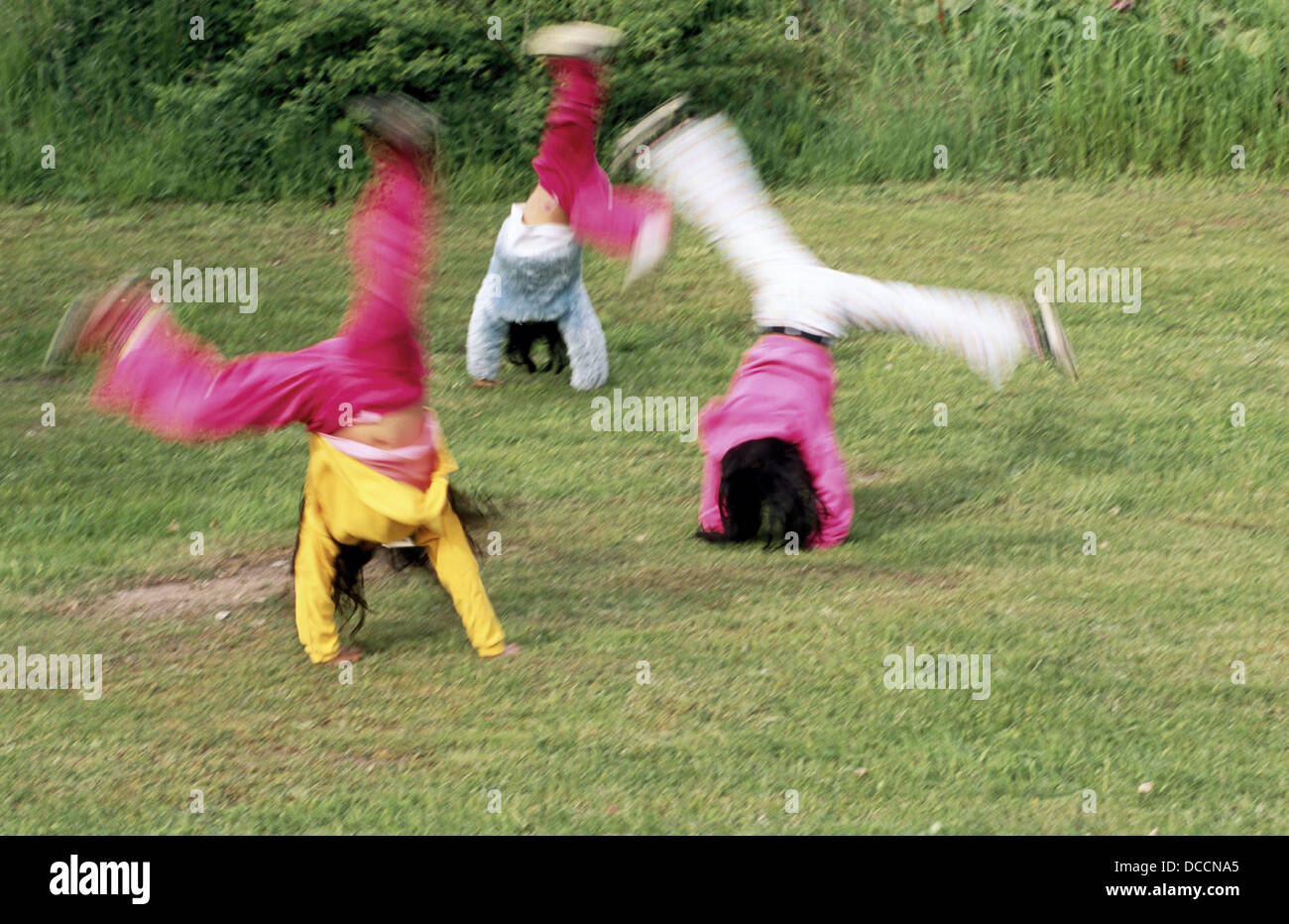 Turning cartwheel hi-res stock photography and images - Alamy