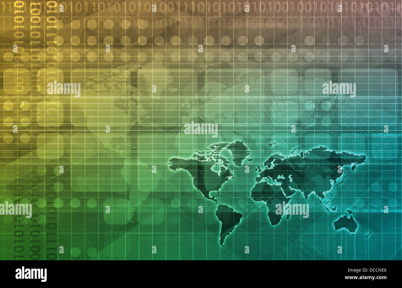 Digital Economy Abstract Business Concept as Art Stock Photo - Alamy