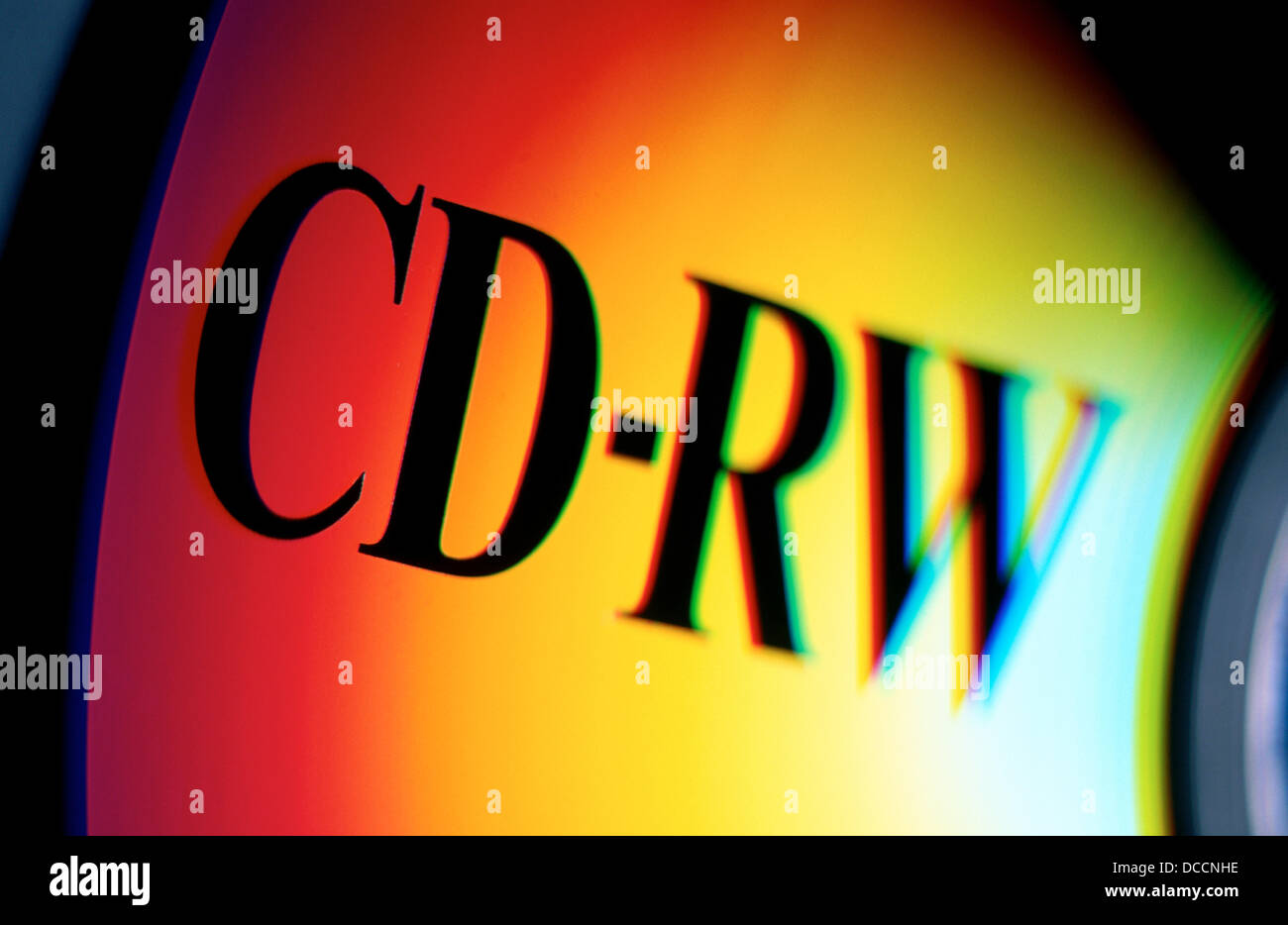 Rewritable compact disk Stock Photo - Alamy